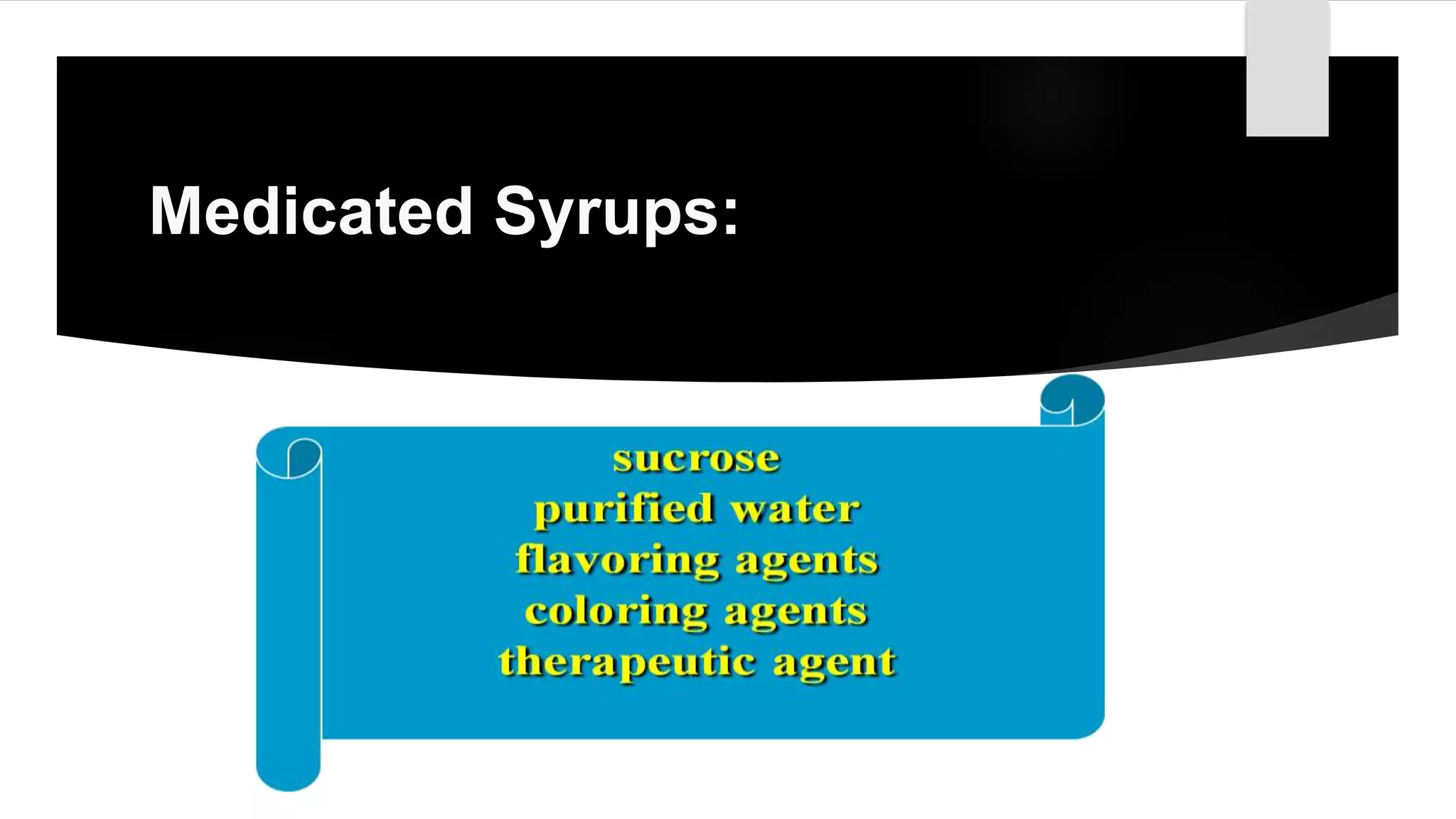 Syrups and elixirs | PPTX