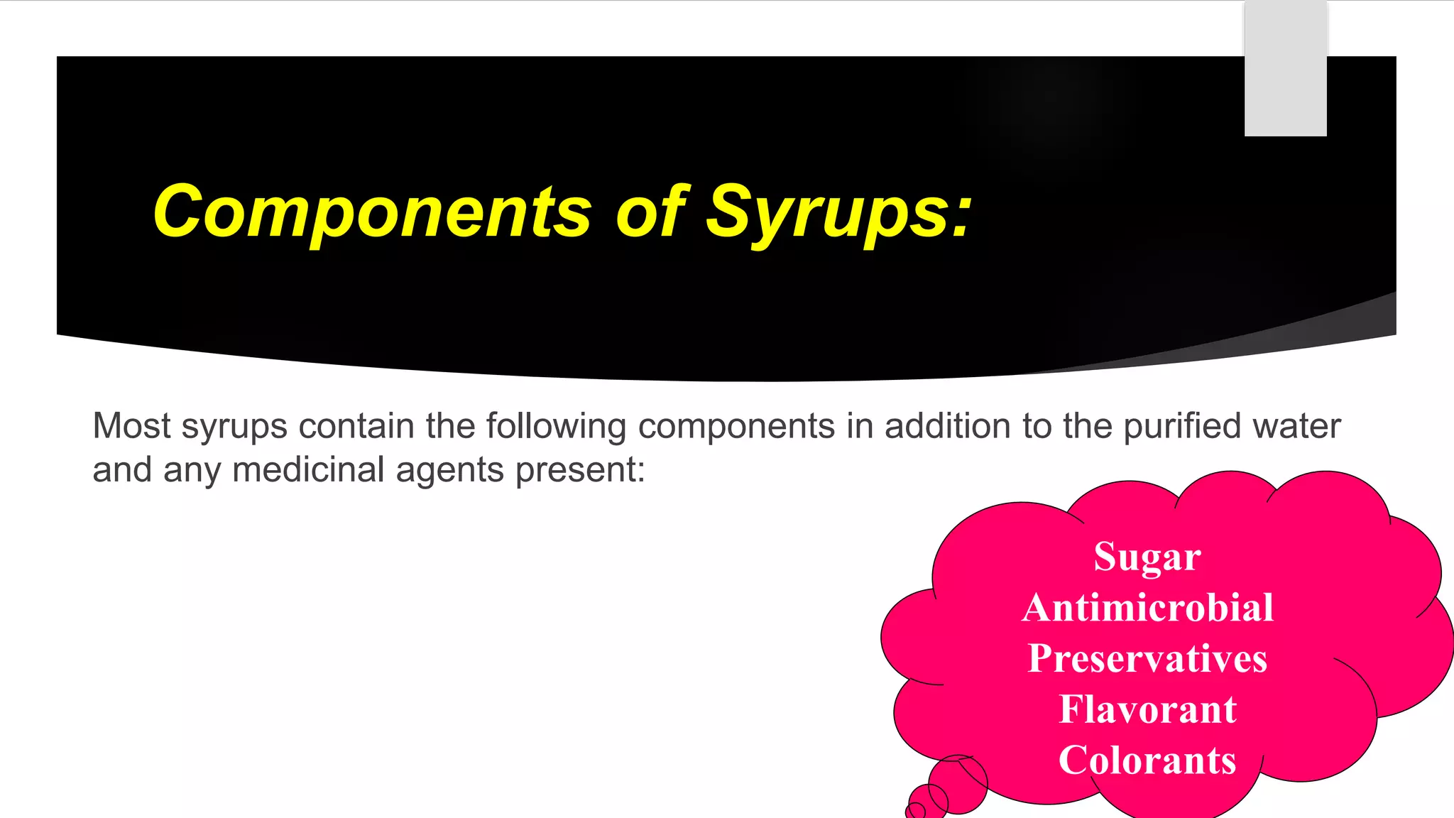 Syrups and elixirs | PPTX