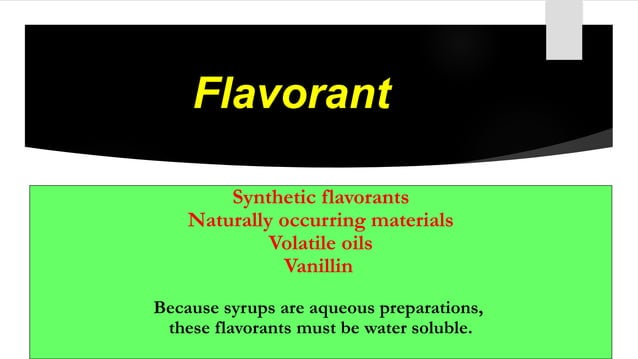 Syrups and elixirs | PPTX