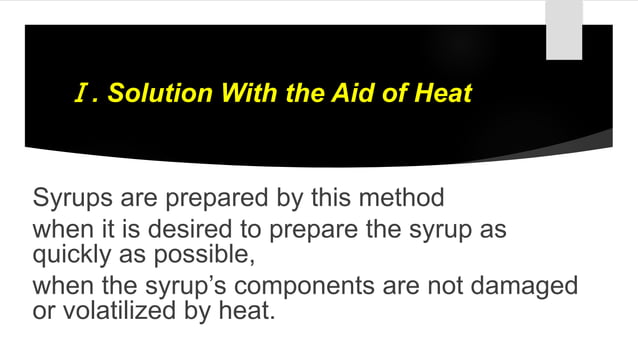 Syrups and elixirs | PPTX