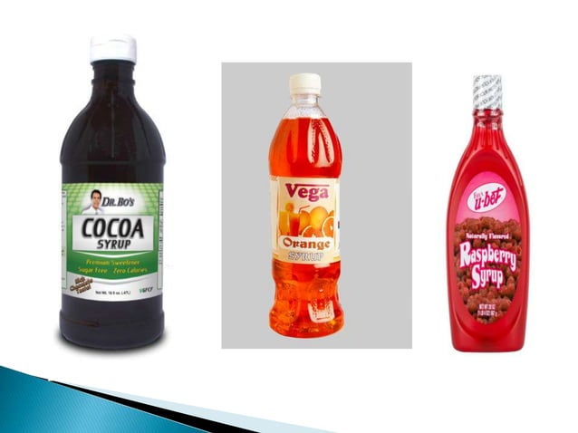 Syrups and elixirs | PPTX | Desserts and Baking | Food & Drink