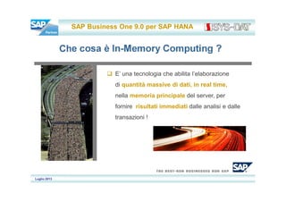 SYS-DAT - SAP Hana per SAP Business One | PDF | Databases | Computer ...