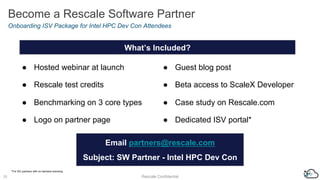 Challenges for Deploying a High-Performance Computing Application to the Cloud | PPT