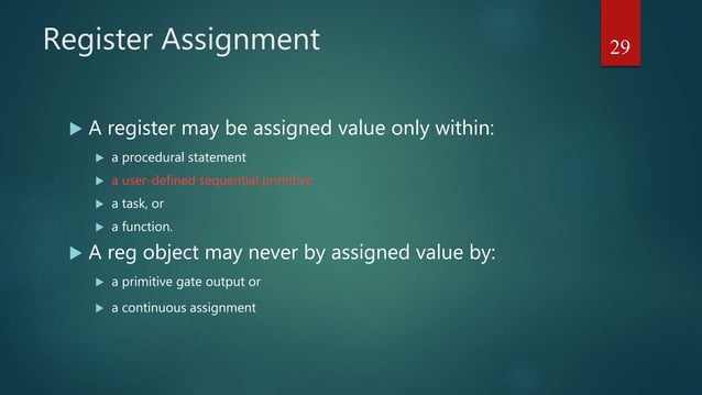 System Verilog Tutorial - VHDL | PPTX