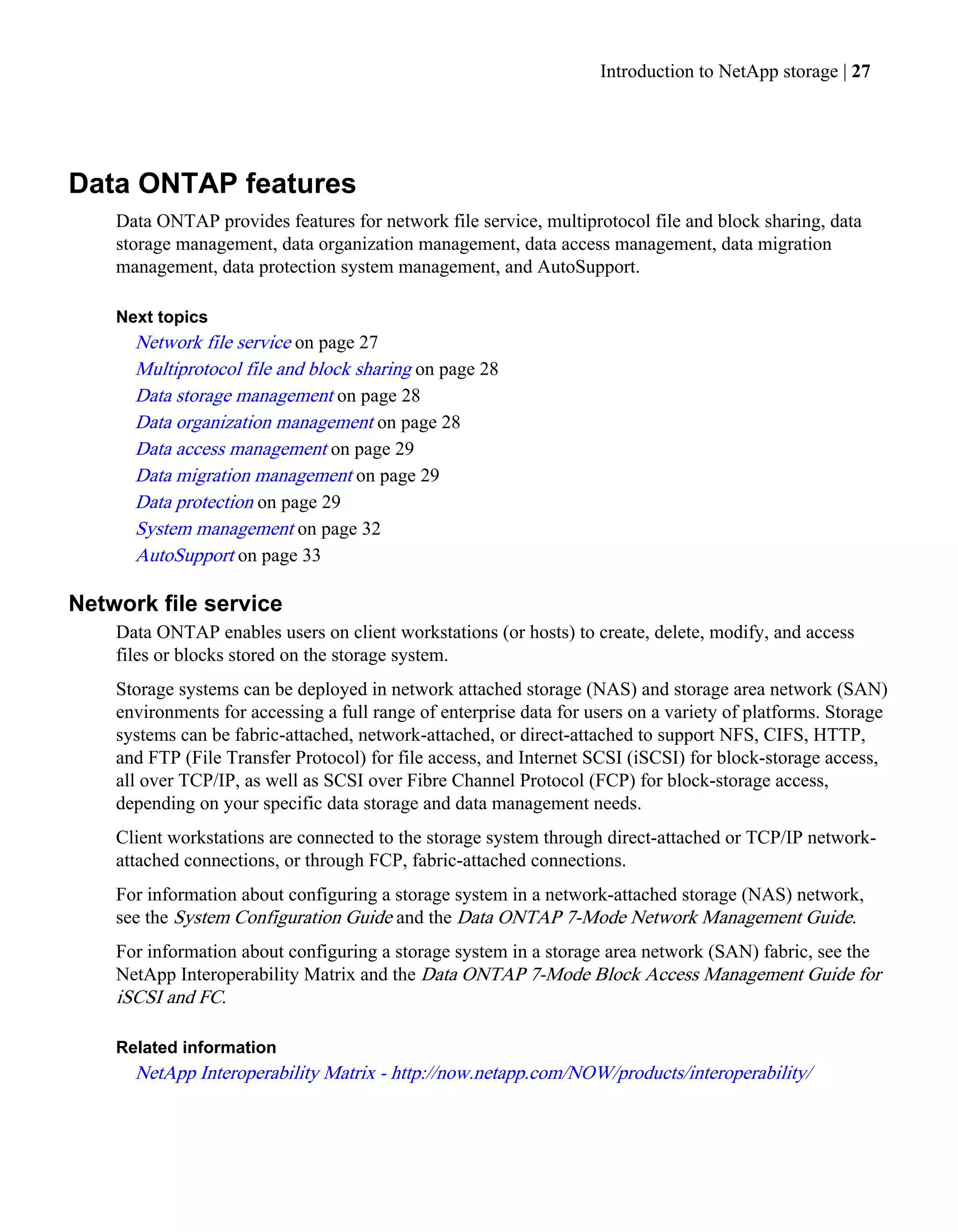 ONTAP : System Administration Guide NetApp, Inc. | PDF