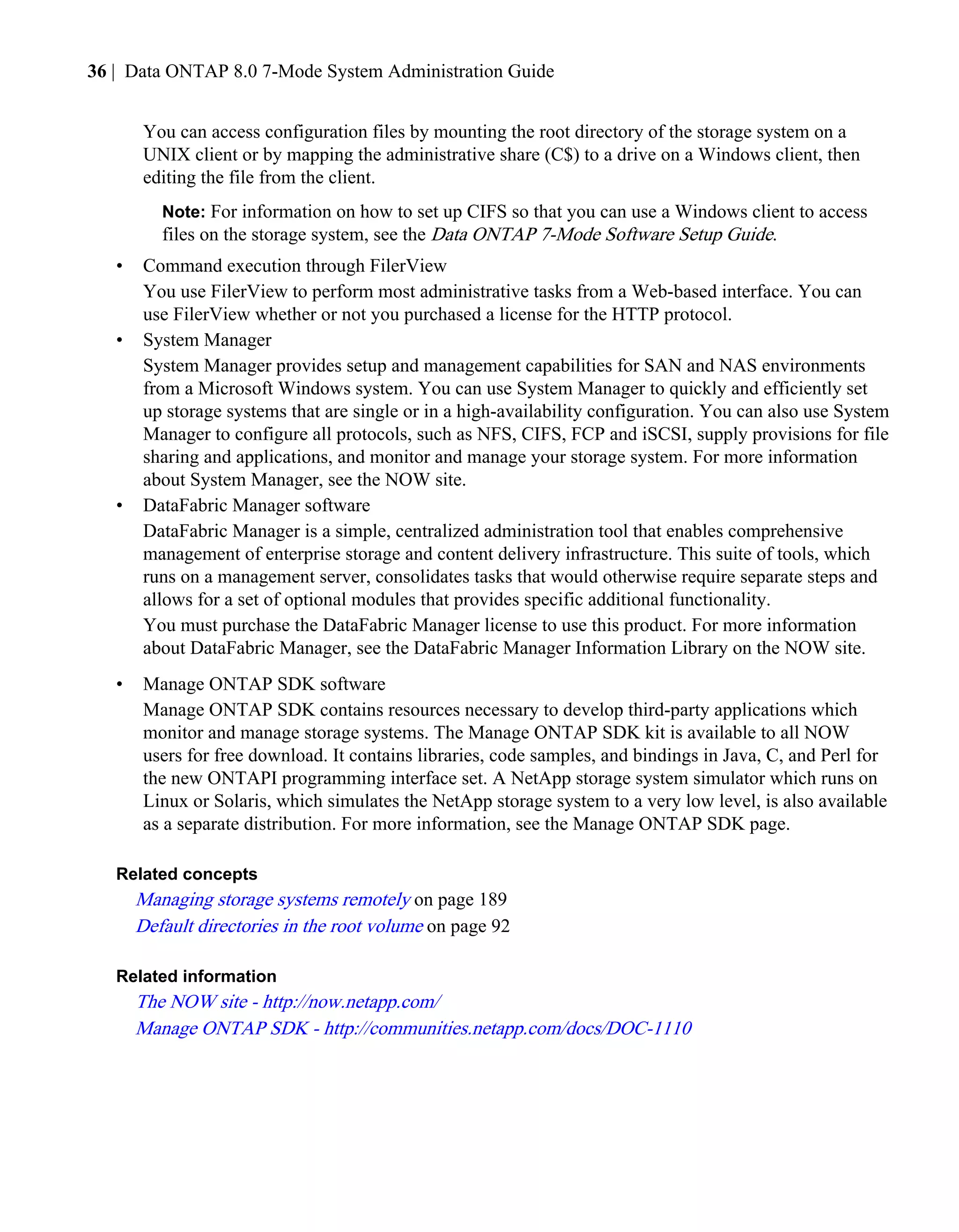 ONTAP : System Administration Guide NetApp, Inc. | PDF