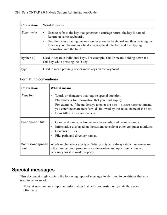 ONTAP : System Administration Guide NetApp, Inc. | PDF