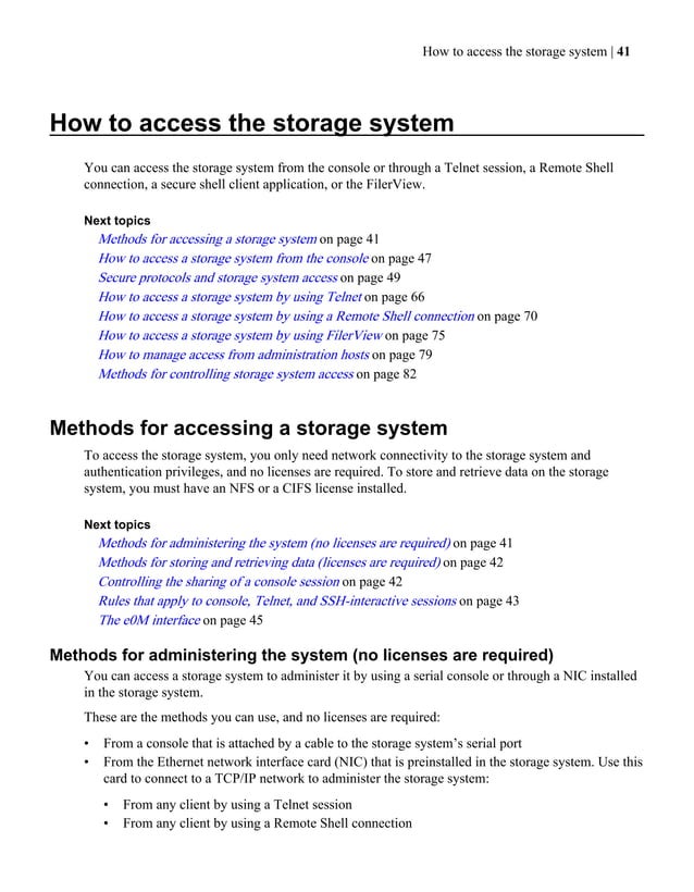 ONTAP : System Administration Guide NetApp, Inc. | PDF