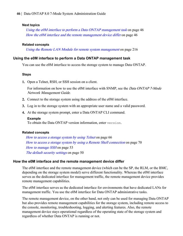 ONTAP : System Administration Guide NetApp, Inc. | PDF