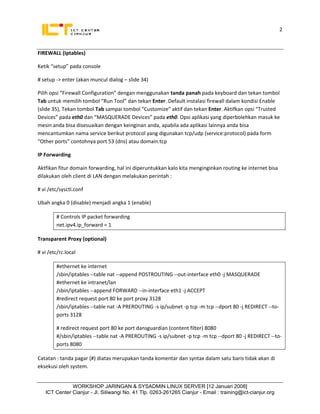 Sysadmin Jaringan Linux Server | PDF