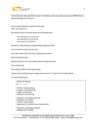 Sysadmin Jaringan Linux Server | PDF