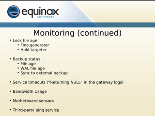 Evergreen Sysadmin Survival Skills | PPT