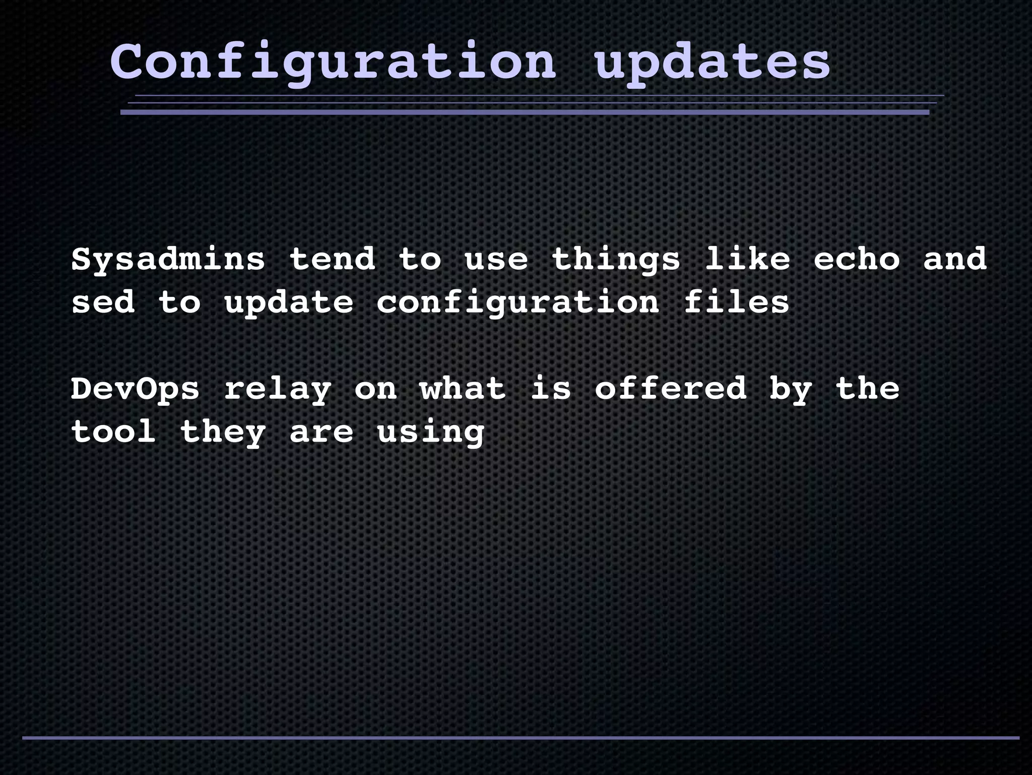 Sysadmin vs. dev ops | PDF | Operating Systems | Computer Software and Applications