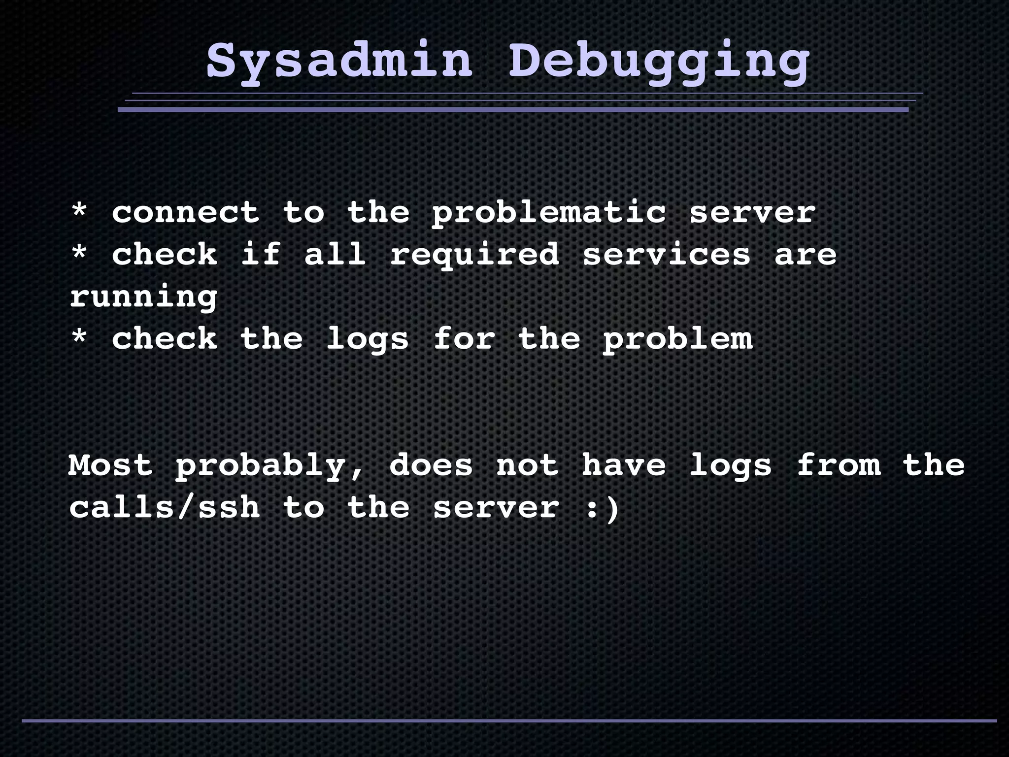 Sysadmin vs. dev ops | PDF | Operating Systems | Computer Software and Applications