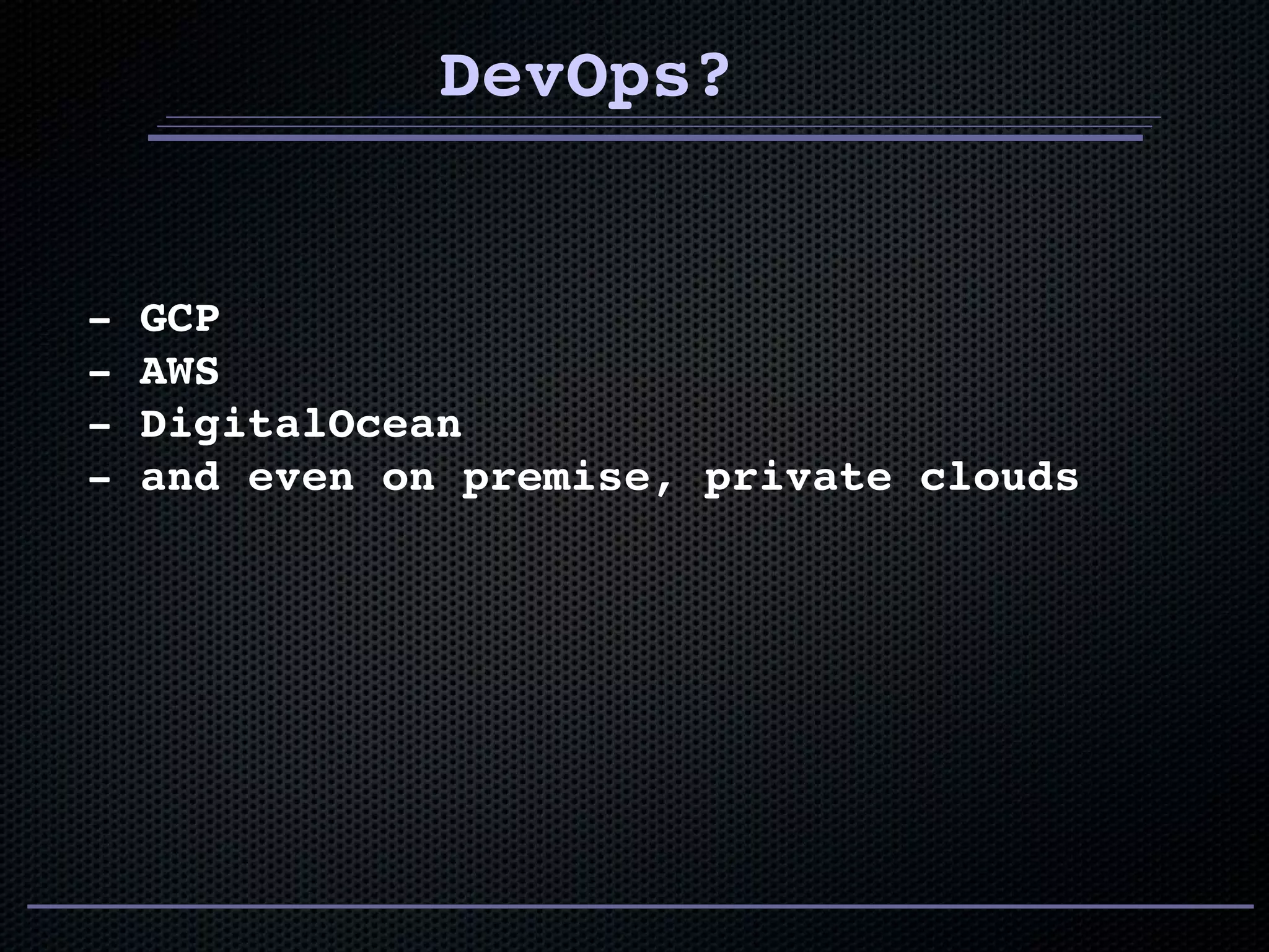 Sysadmin vs. dev ops | PDF | Operating Systems | Computer Software and Applications