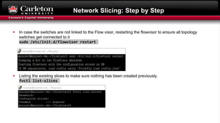 5G Network Slicing Using Mininet | PPTX
