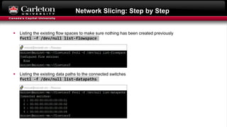 5G Network Slicing Using Mininet | PPTX | Computer Networking | Computing