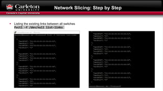 5G Network Slicing Using Mininet | PPTX | Computer Networking | Computing