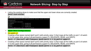 5G Network Slicing Using Mininet | PPTX | Computer Networking | Computing