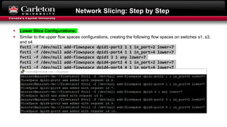 5G Network Slicing Using Mininet | PPTX | Computer Networking | Computing