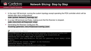 5G Network Slicing Using Mininet | PPTX | Computer Networking | Computing
