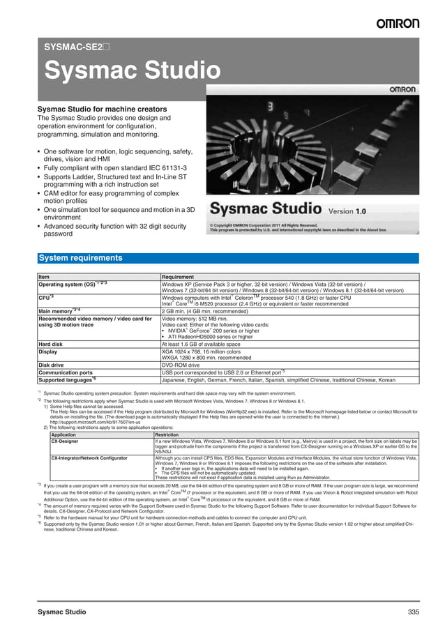 Sys cat i181e-en-07+sysmac studio | PDF