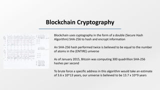 Multifactor Authentication on the Blockchain | PPT