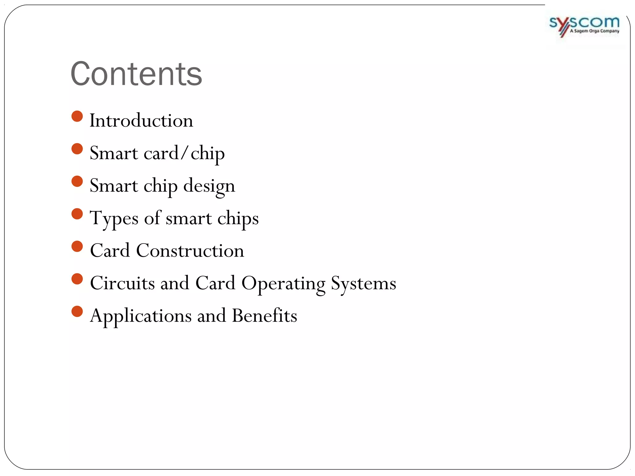 SMART CARD BASICS | PPT