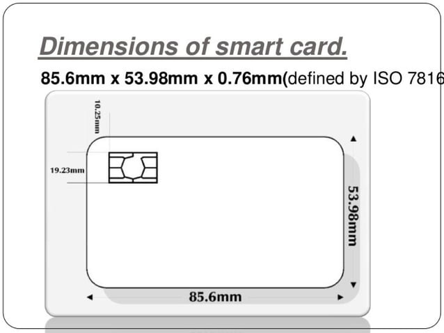 SMART CARD BASICS | PPT
