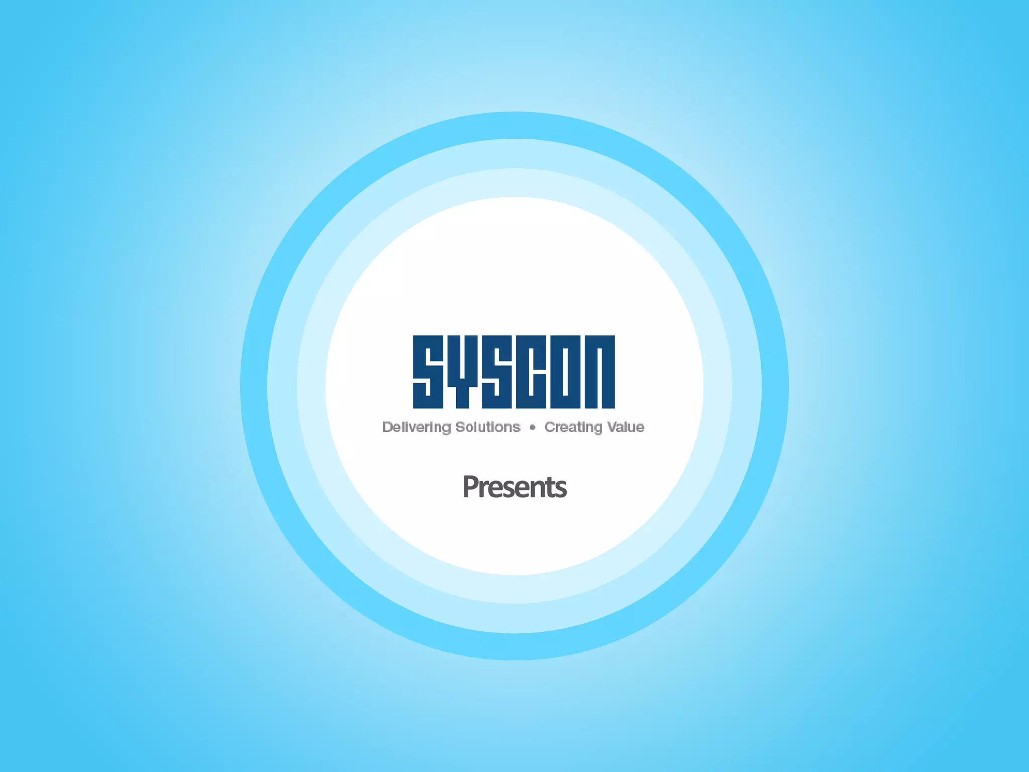 Syscon Infotech - Logistics Software Solutions | PPTX