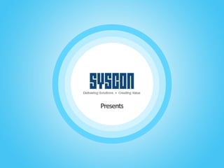 Syscon Infotech - Logistics Software Solutions | PPTX