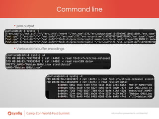 Extending Sysdig with Chisel | PDF