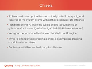 Extending Sysdig with Chisel | PDF