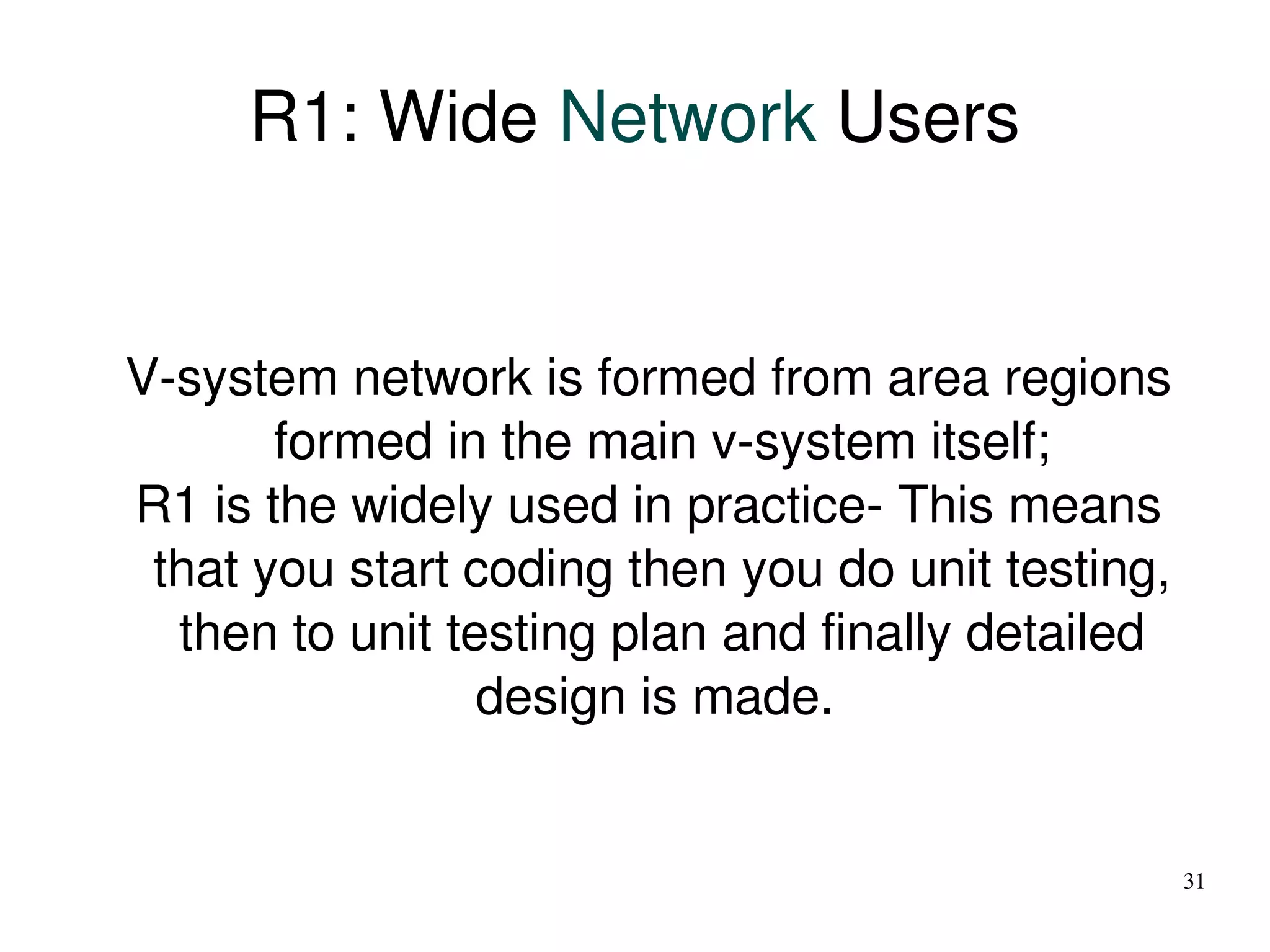 Investigation into v-system model | PPT