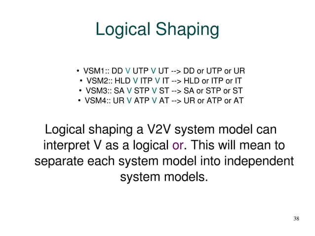 Investigation into v-system model | PPT