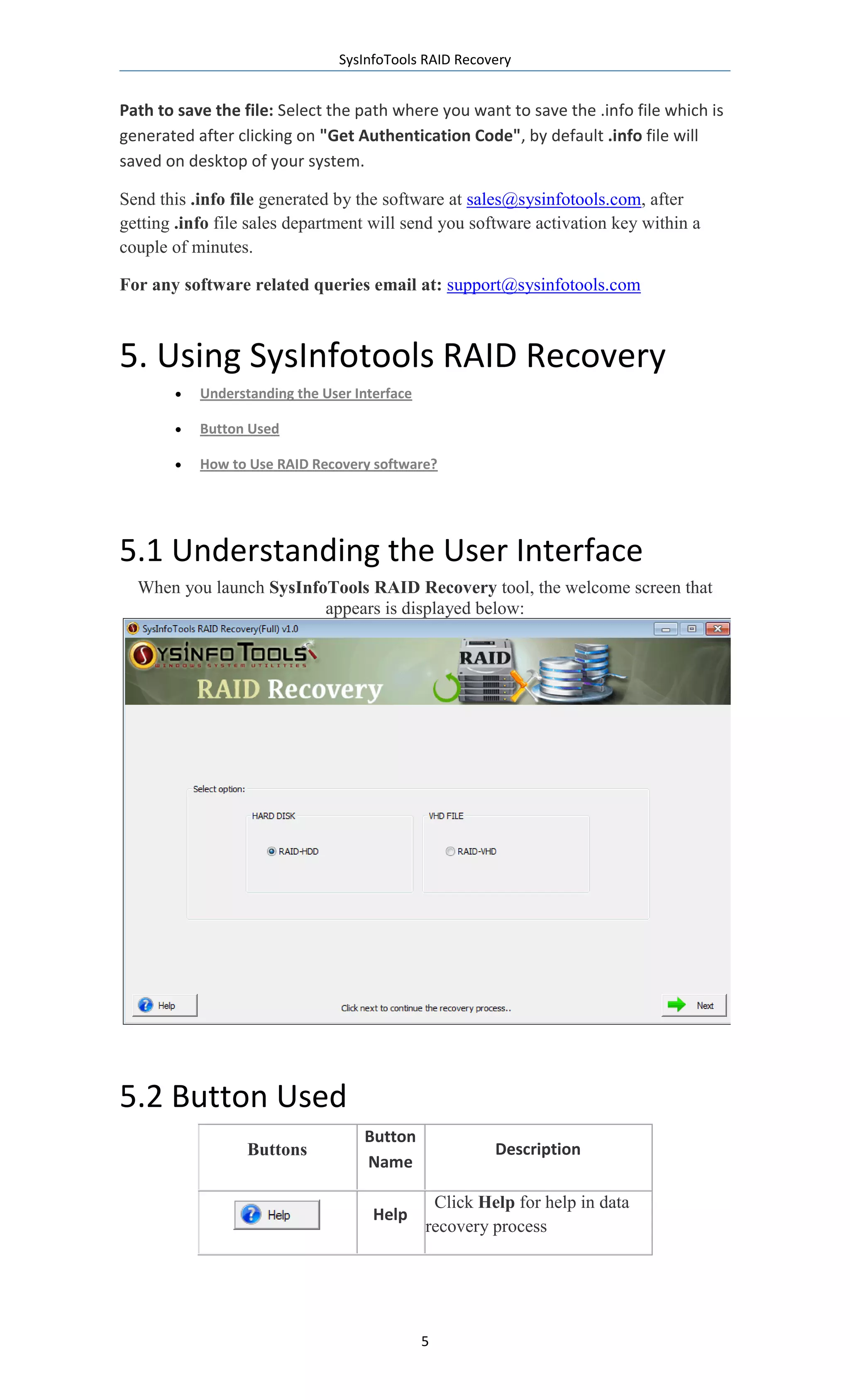 SysInfoTools RAID Recovery Software | PDF