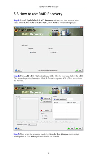 SysInfoTools RAID Recovery Software | PDF | Operating Systems | Computer Software and Applications