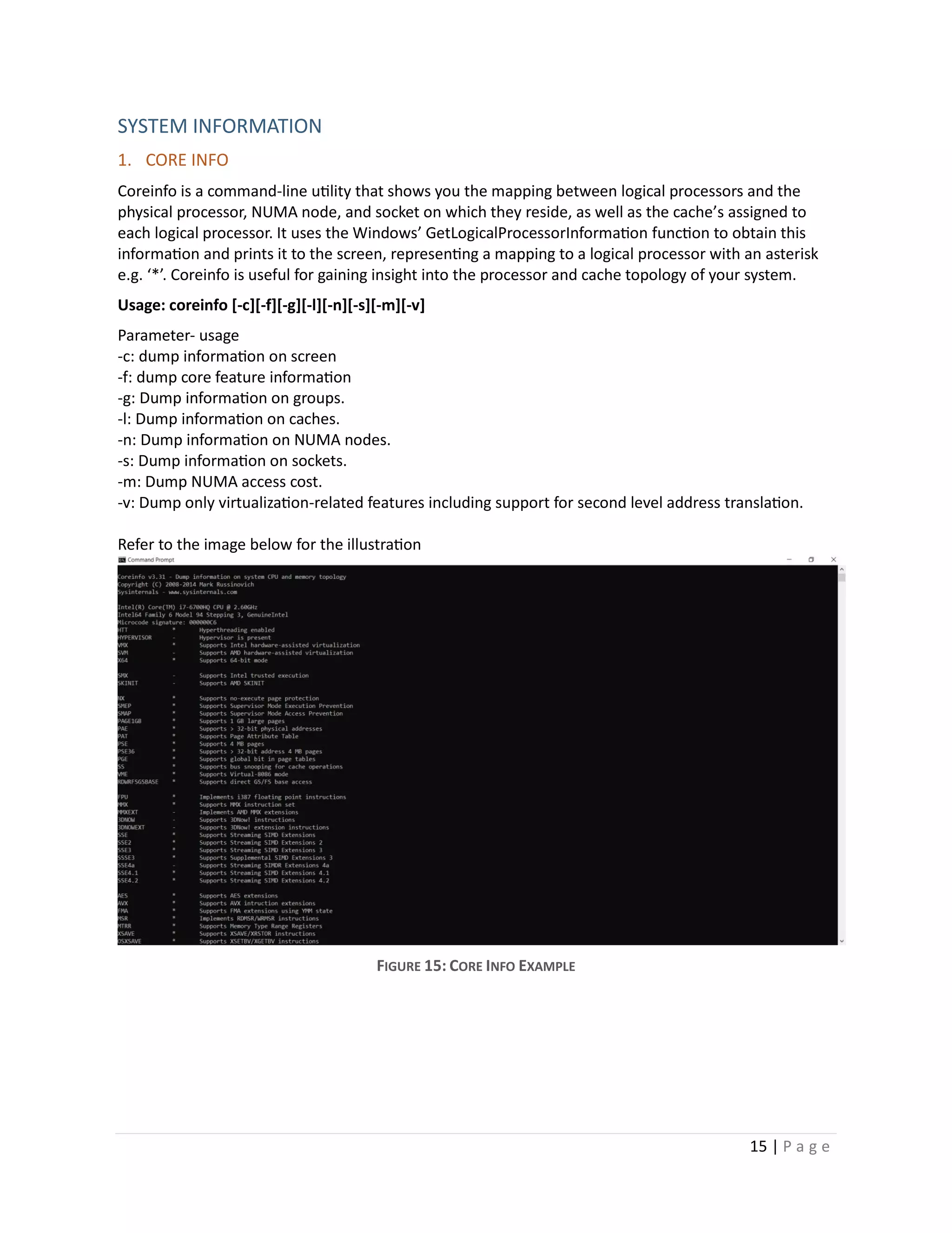 Sysinternals utilities : a brief introduction to | PDF