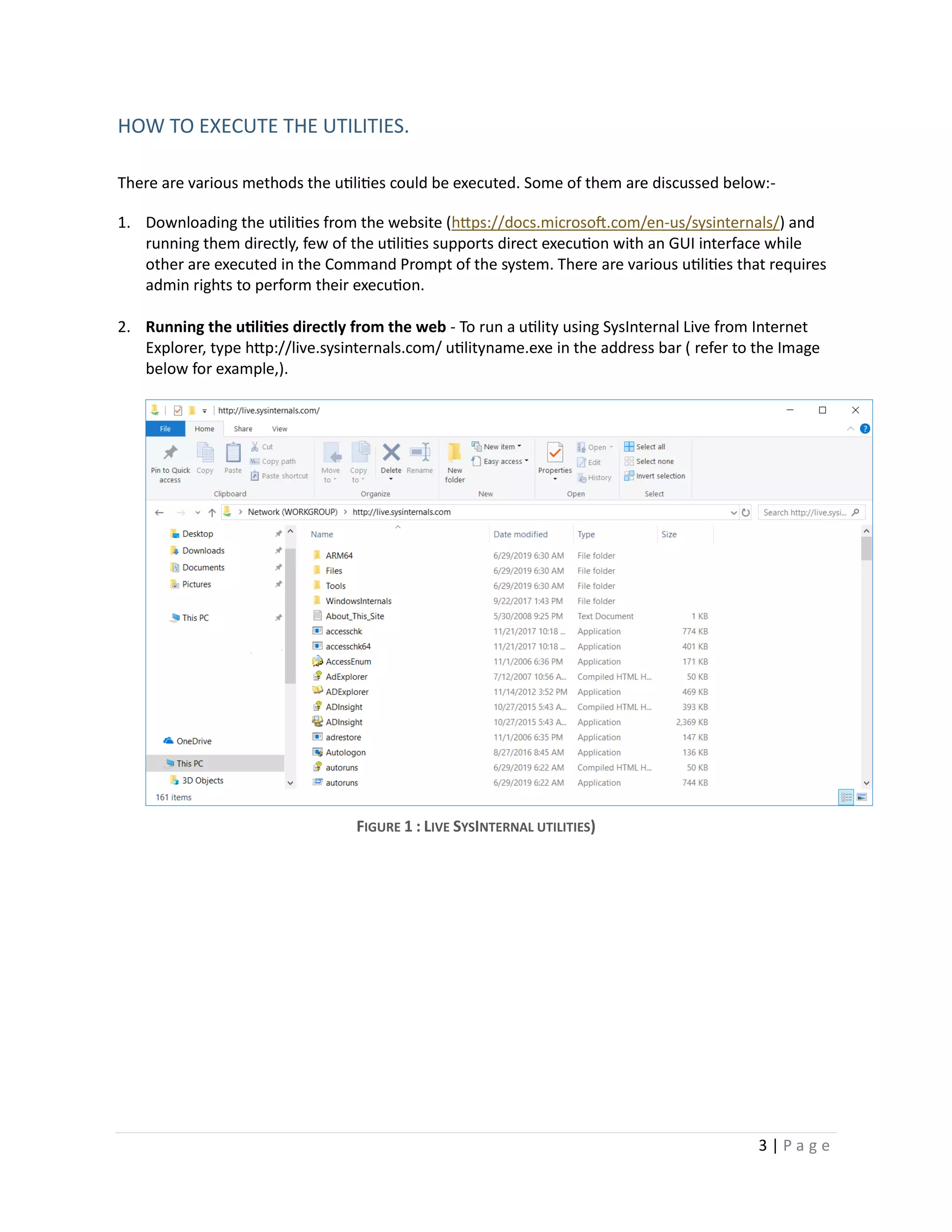 Sysinternals utilities : a brief introduction to | PDF