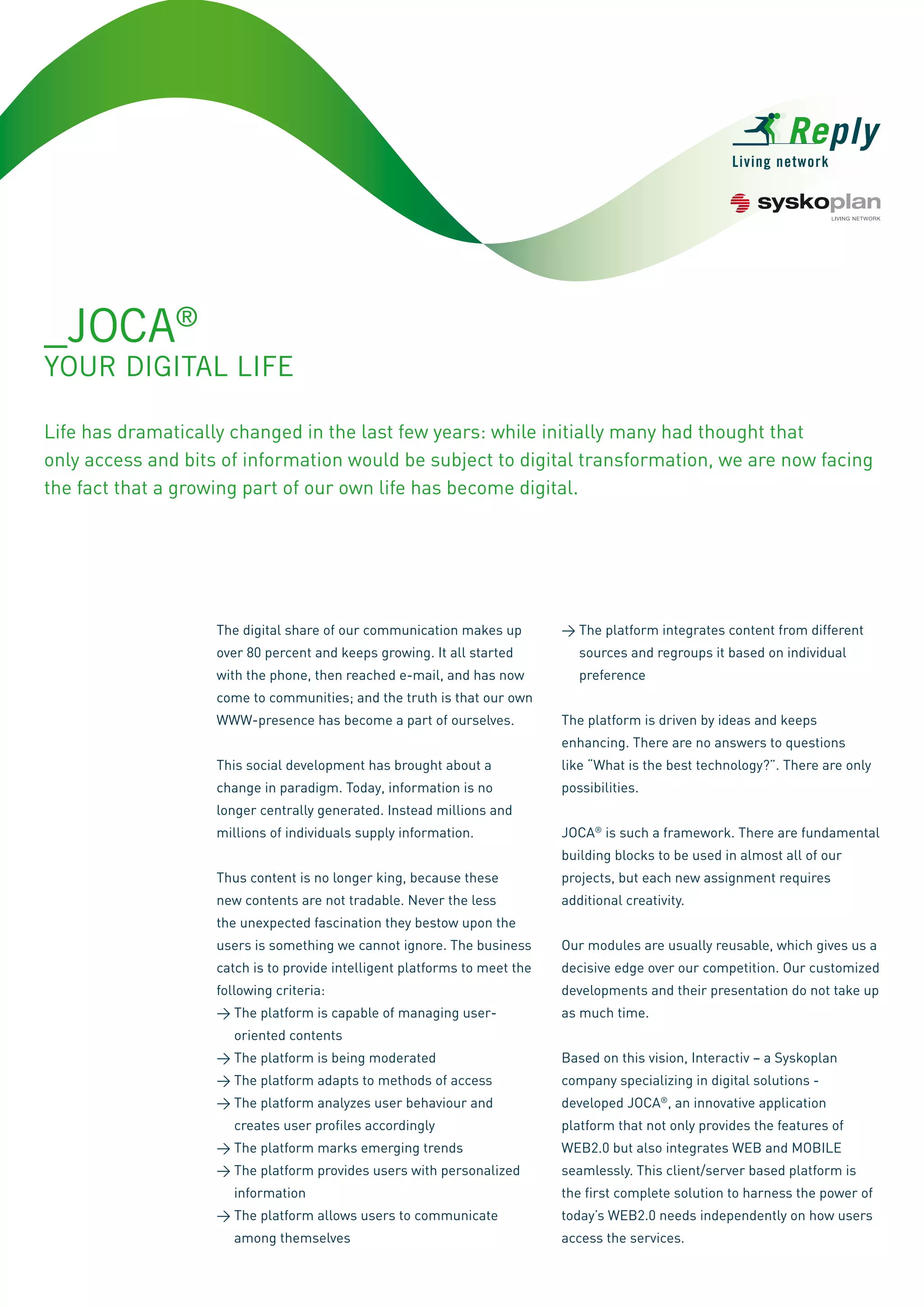 Sysklopan Joca 2.0 | PDF