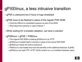 The syslinux project - Overview of a modern bootloader | PPT