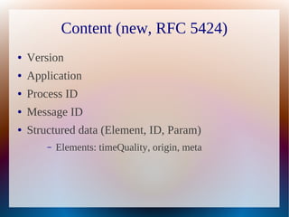 Configuring Syslog by Octavio | PPT