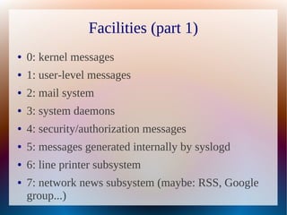 Configuring Syslog by Octavio | PPT