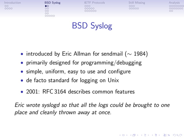 Syslog Protocols | PDF | Operating Systems | Computer Software and Applications