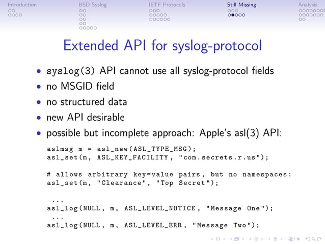 Syslog Protocols | PDF | Operating Systems | Computer Software and Applications