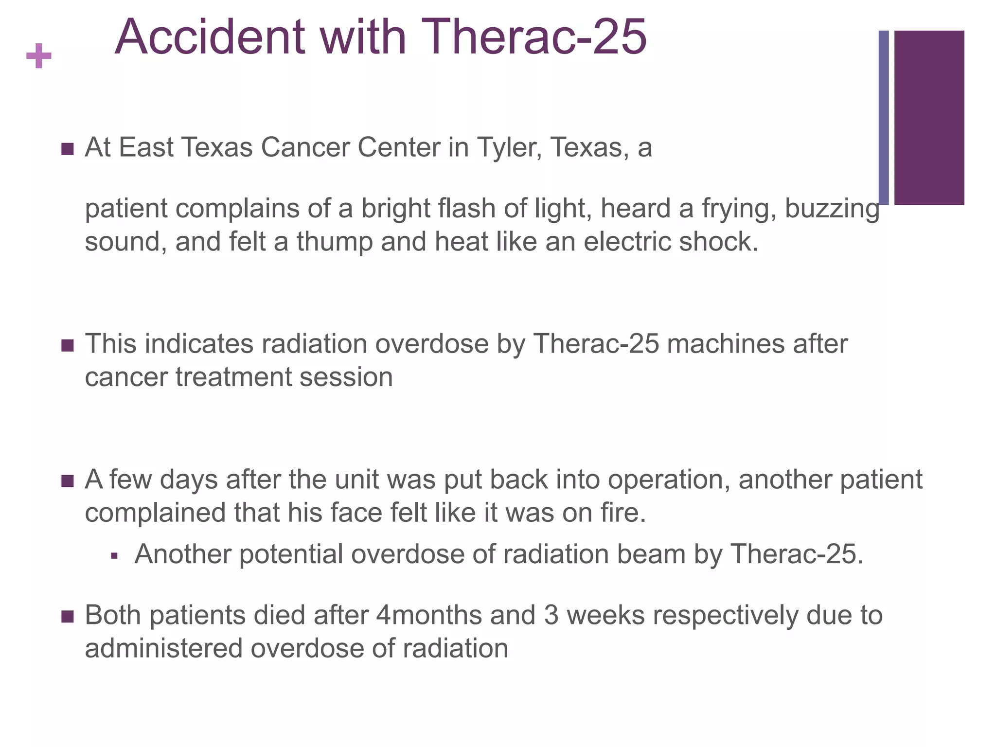 SYSM6309_Therac-25_Software Fatal Failure.pptx