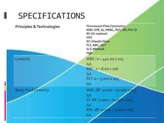 Sysmex xe-5000 | PPTX
