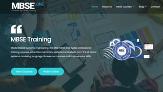 SysML MBSE Training | PPTX