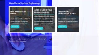 SysML MBSE Training | PPTX