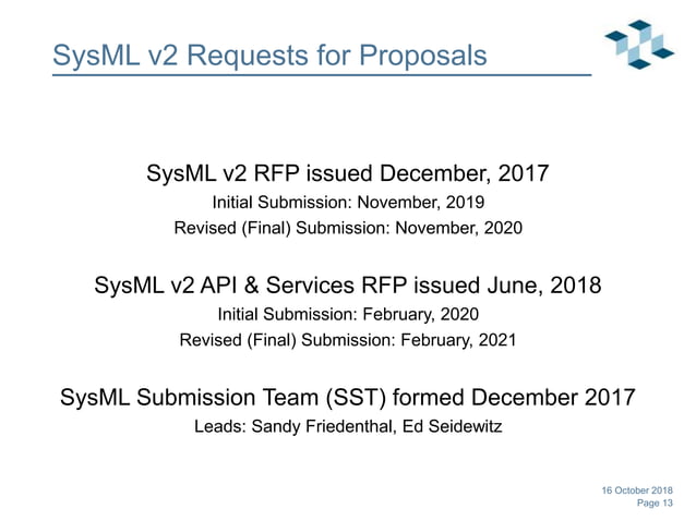 SysML v2 and MBSE: The next ten years | PPTX | Operating Systems ...